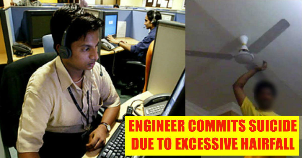 24-Year-Old Software Engineer Commits Suicide Due To Heavy HAIR FALL ...