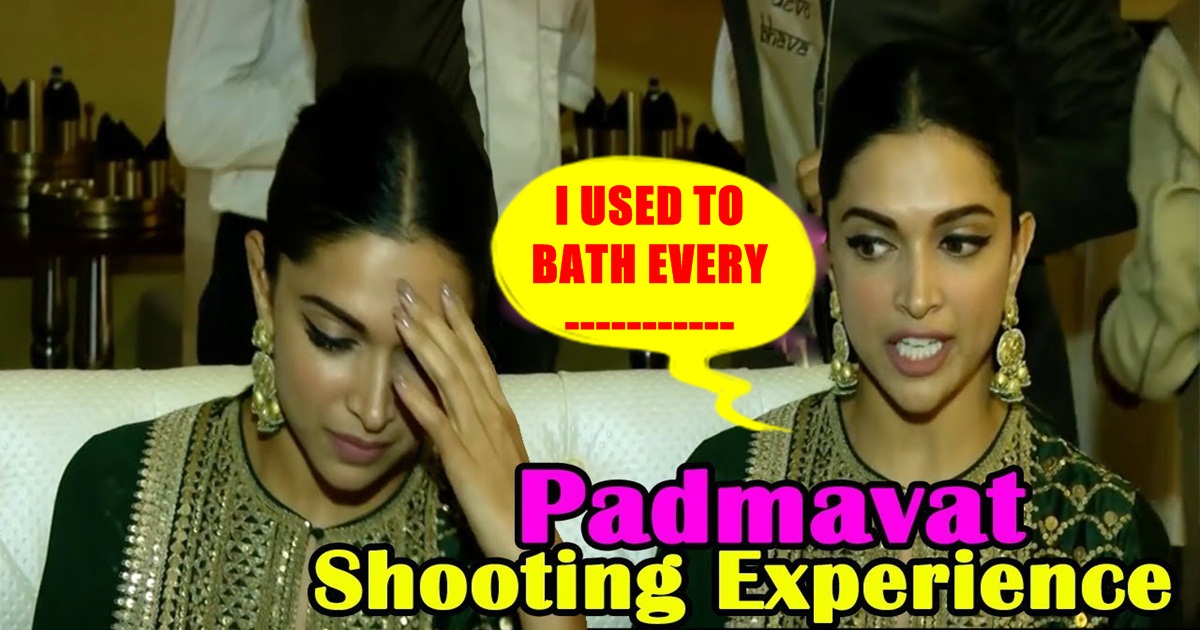 Deepika Padukone Used To Take Bath Again And Again After Every Shot ...