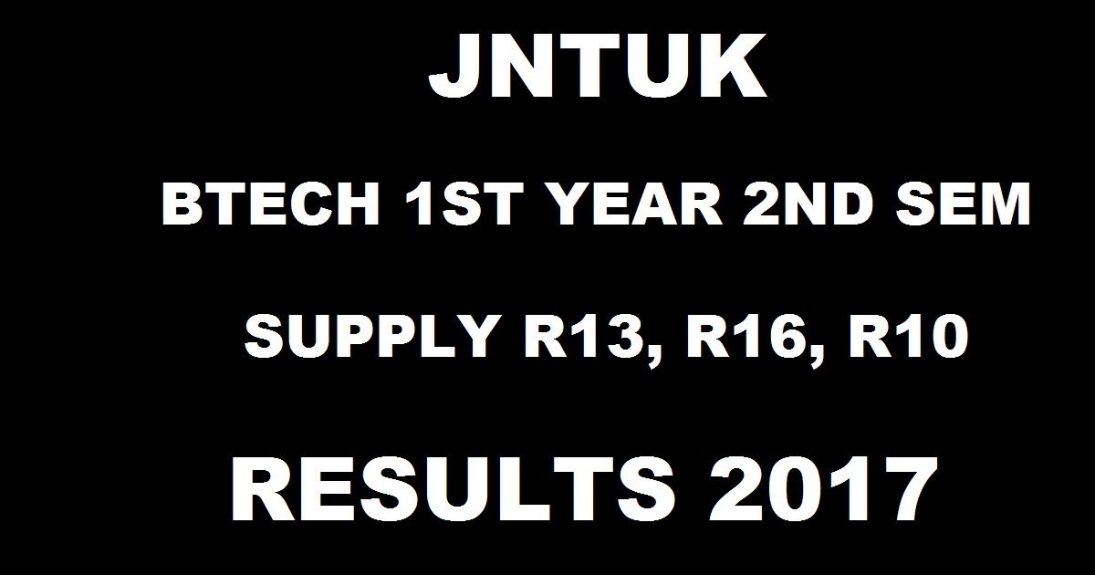 Jntukresults.edu.in: JNTUK BTech 1-2 Supply Results Nov/ Dec 2017 For ... Jntukresults.edu.in: JNTUK BTech 1-2 Supply Results Nov/ Dec 2017 For ...