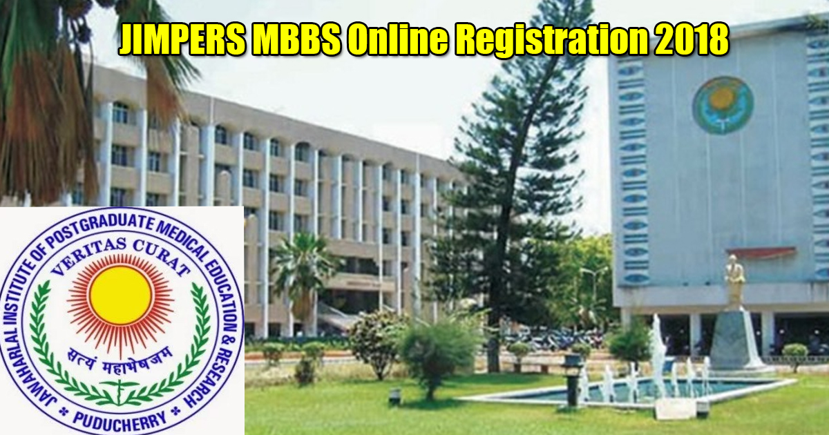 JIMPER 2018 MBBS Registration Important Dates Application Form – Apply ...
