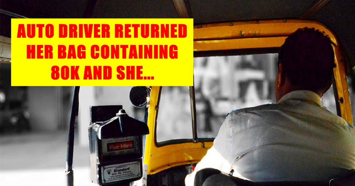 Mumbai Auto Driver Returns Bag Containing Rs 80K, Earns Free Education ...