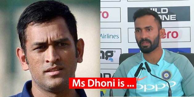 This Is What Dinesh Karthik Said When He Was Compared To Ms Dhoni