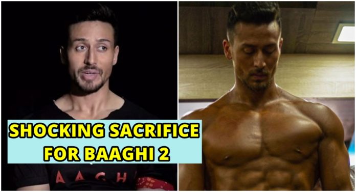Tiger Shroff Cries His Heart Out To Sacrifice This For His Movie “Baaghi 2”