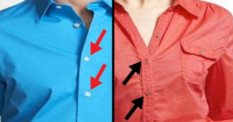 Have You Ever Thought Why Women And Men Shirts Have Buttons On Opposite ...