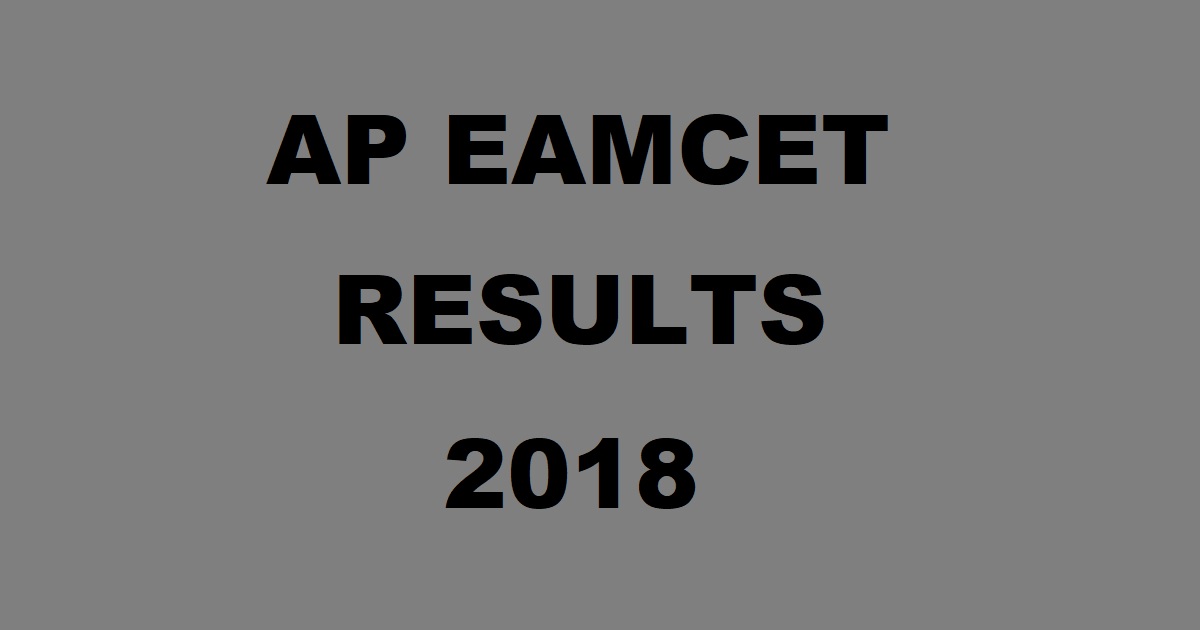 AP EAMCET Results 2018 Ranks @ sche.ap.gov.in – manabadi.com AP EAMCET ...