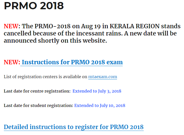 Pre RMO Answer Key 2018 (Official) & by FIITJEE, Allen, Resonance