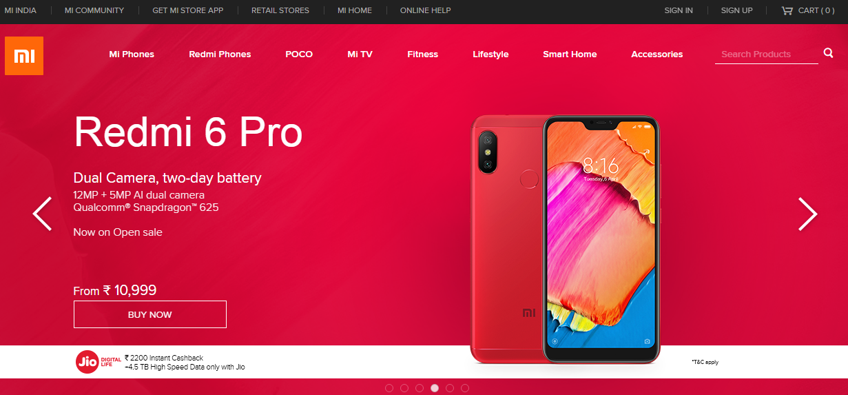 MI Official Website Login, India/ China For Flash Sale & Updates