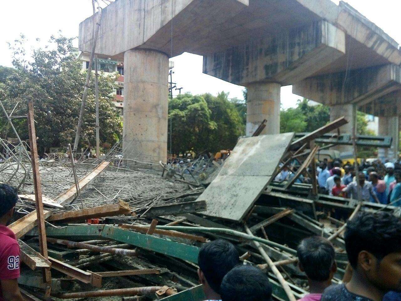 4 Injured After Bridge In Goa Collapses