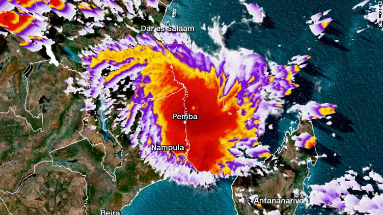 Cyclone Kenneth: Heavy Flooding Feared As Heavy Rains Hit Mozambique