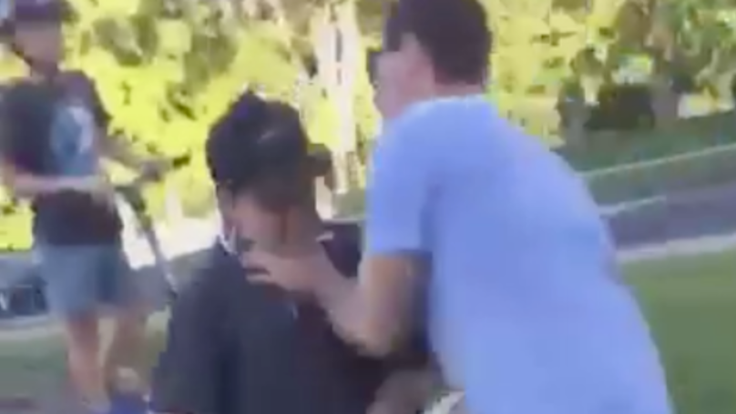 Video Of Dad Assaulting A Kid Who Bullied His Son At School Goes Viral