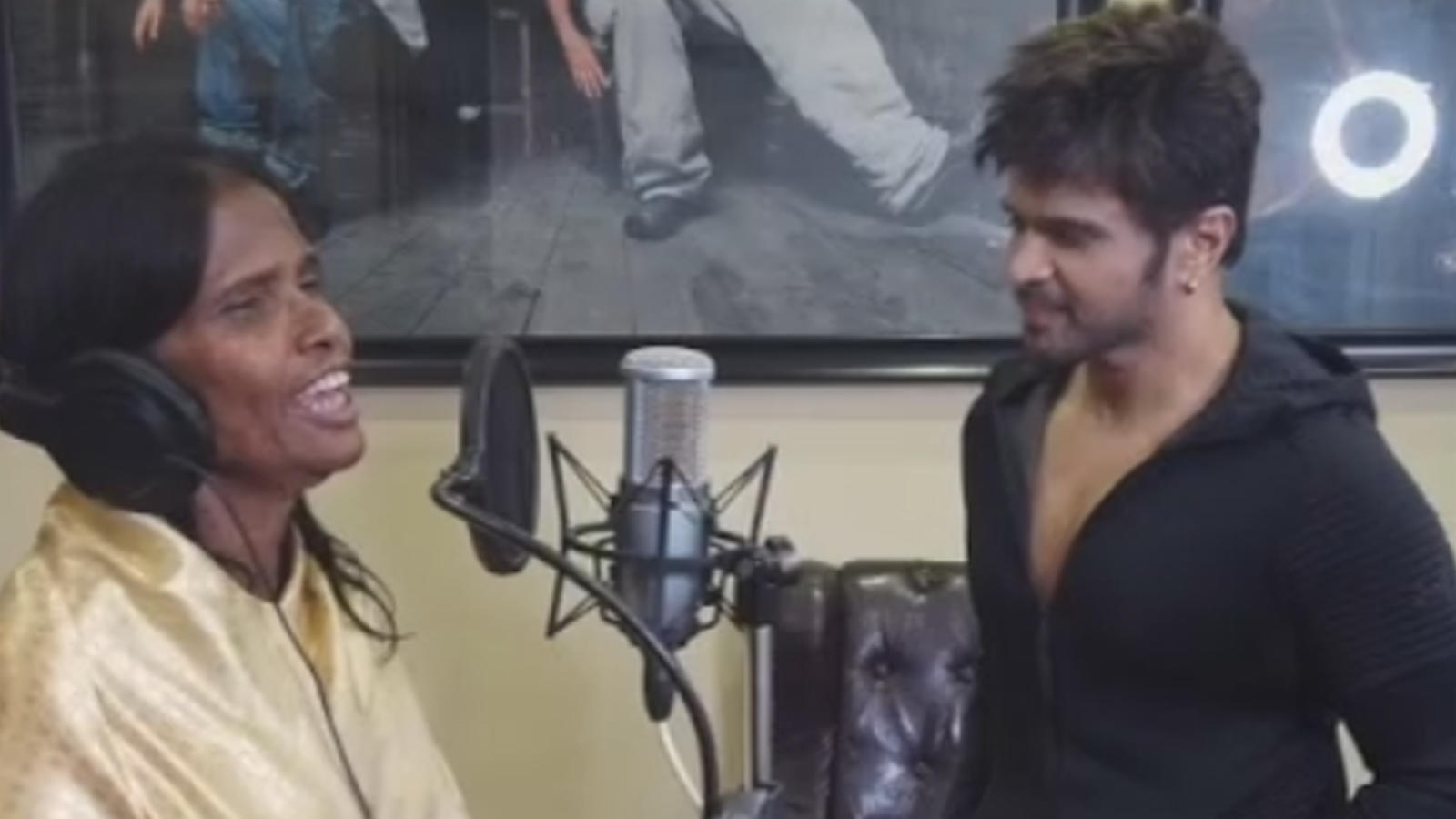 Internet Sensation Ranu Mandal Records Sad Song With Himesh Reshammiya ...