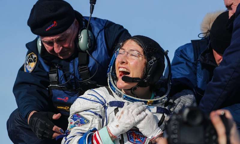 Longest Single Spaceflight By A Woman: Astronaut Returns To Earth After ...