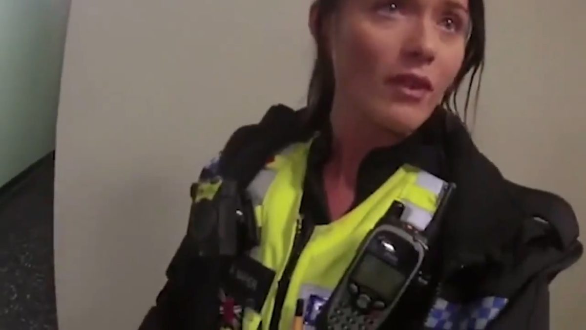 Worried About COVID: Police Officer In Tears After Man She Was ...