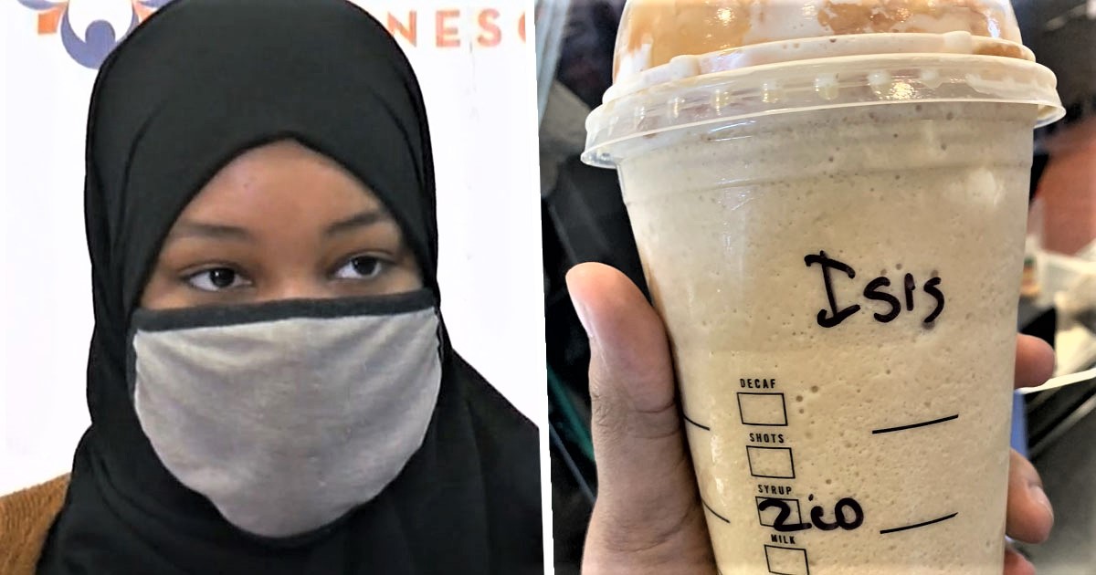 Minnesota Starbucks Barista Writes “ISIS” On Muslim Woman’s Coffee Cup