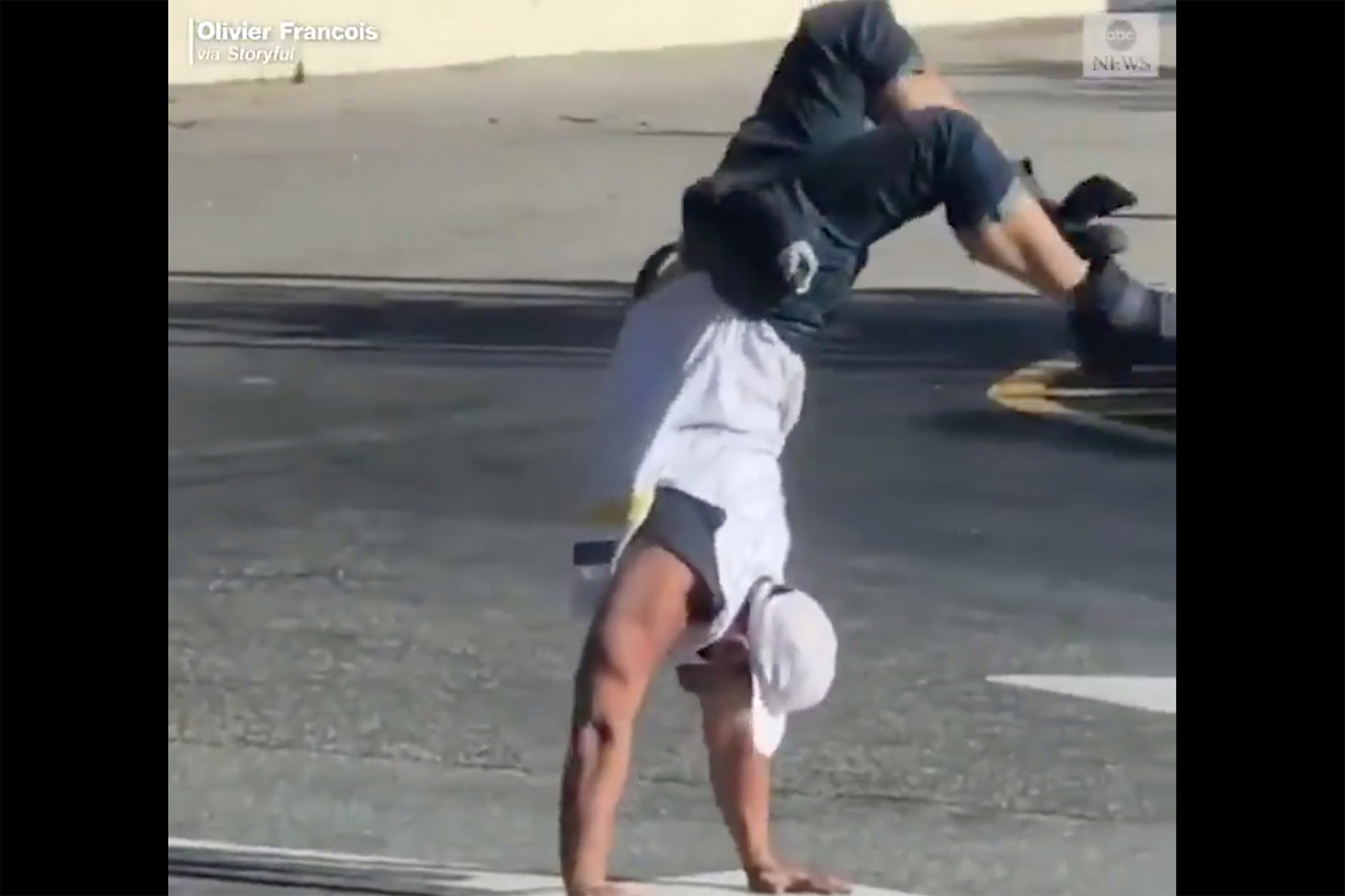 Florida Man Tries To Evade Arrest By Cartwheeling Away From Police Officers